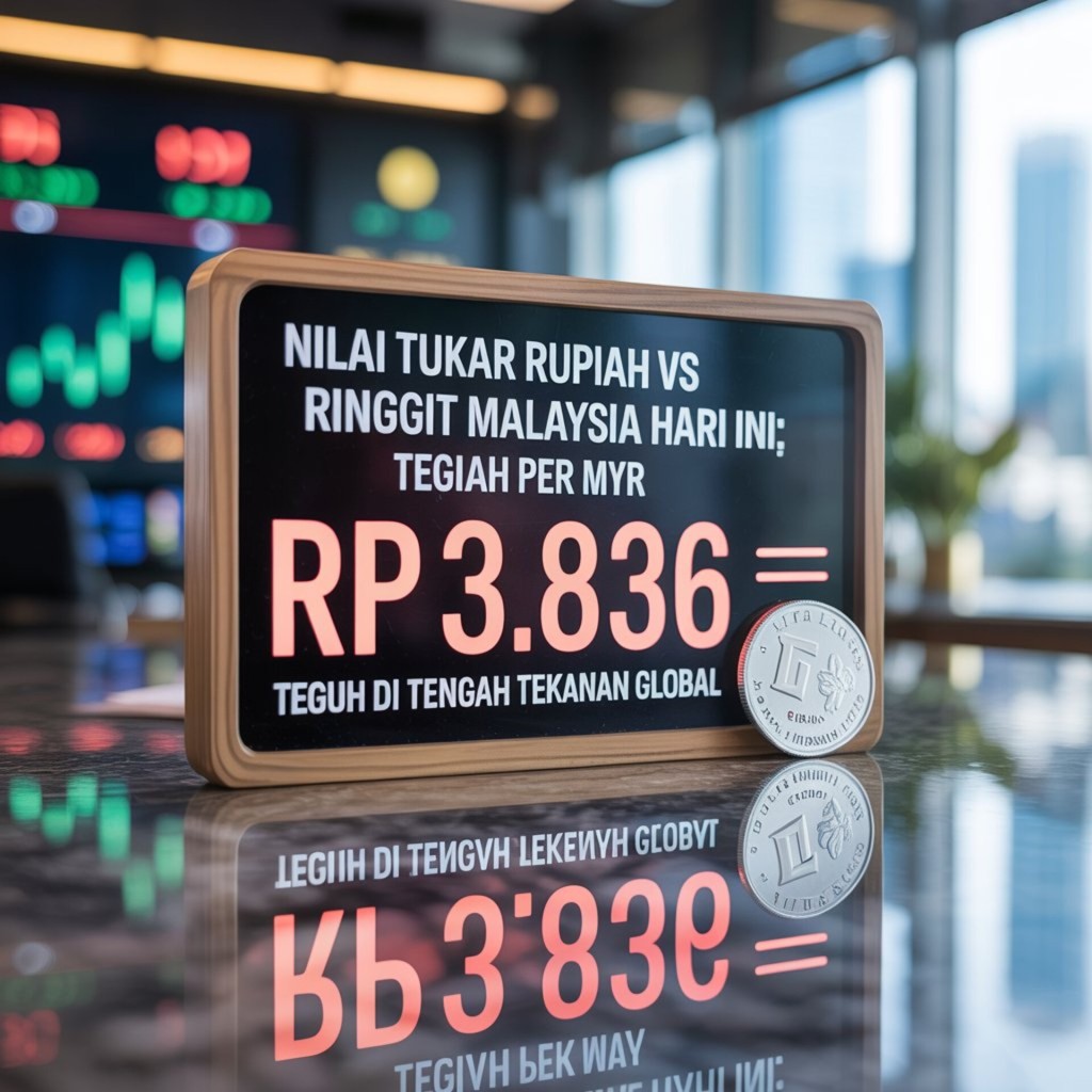 Kurs Rupiah vs Ringgit Malaysia Hari Ini: Tetap Tangguh di Rp 3.836 per RM, Gimana Dampaknya ...